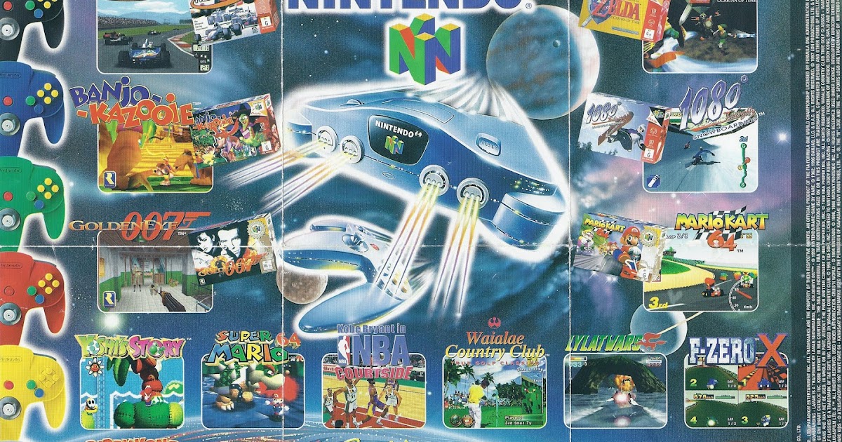 Retro Game On: Retro Scan #8: Forgotten Nintendo Poster