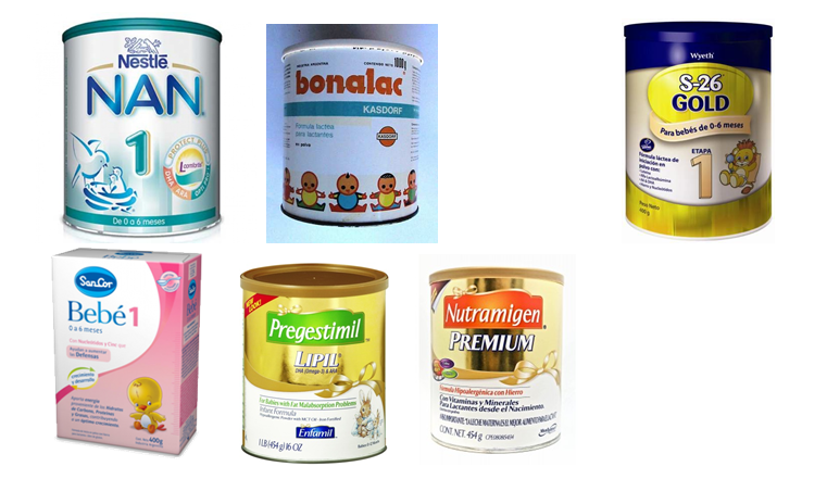 LA ALIMENTACIÓN DEL NIÑO DURANTE EL PRIMER AÑO DE VIDA.: Formula Láctea ...