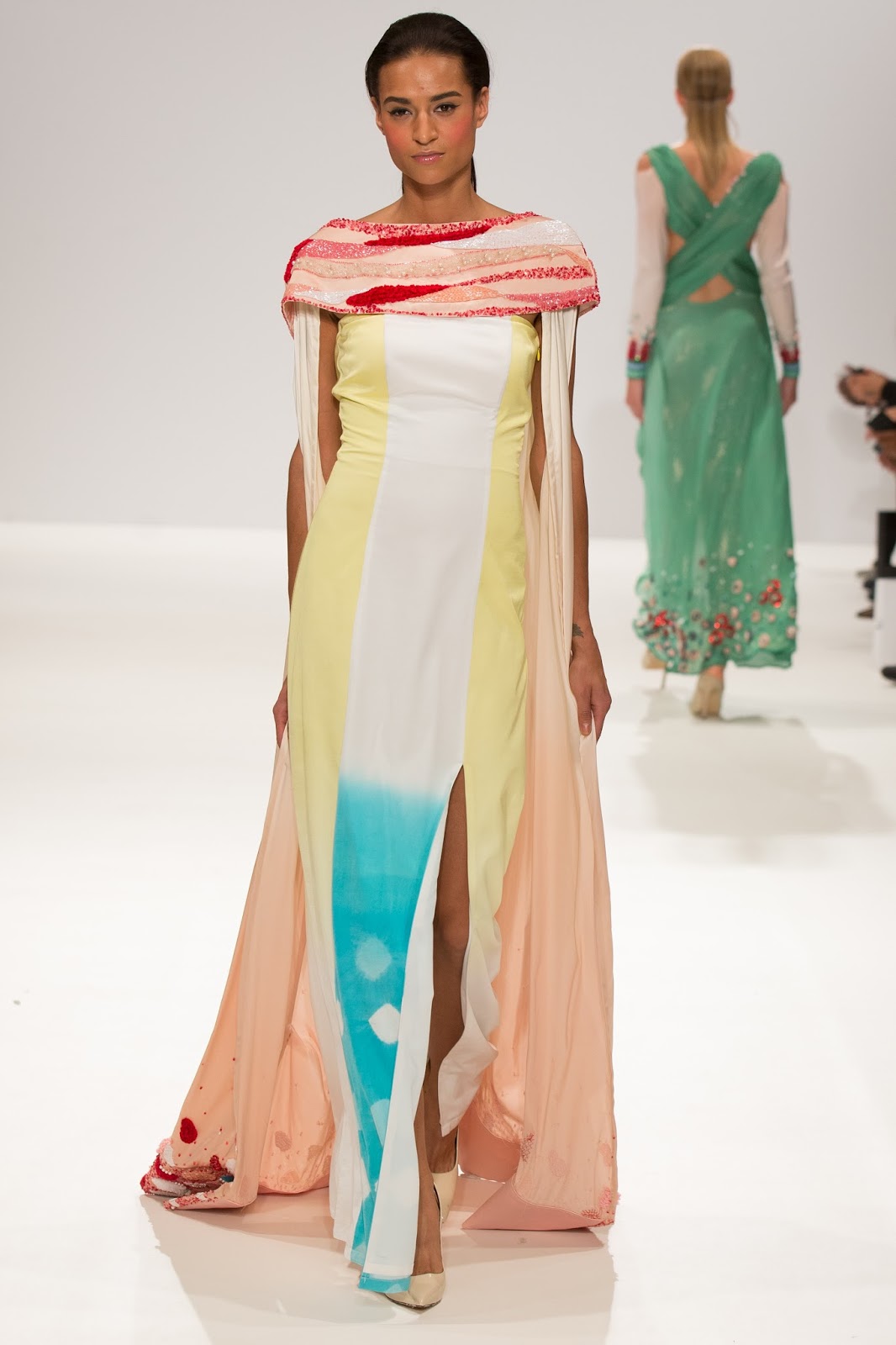 frumpy to funky: Komila Lalwani SS17 - London Fashion Week