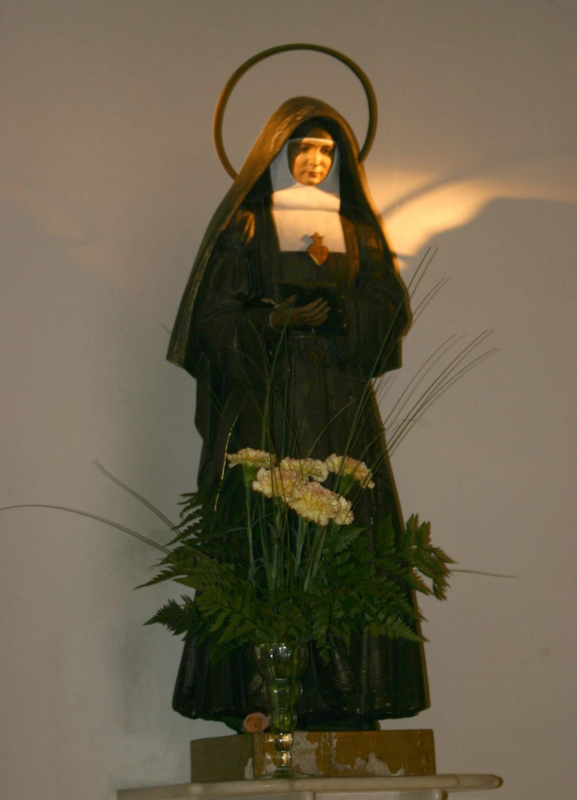 en camino con Santa Rafaela María