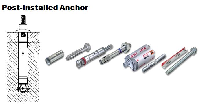 Anchor Bolt 종류 및 설치방법 : 네이버 블로그