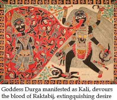 🔯🔯 Lajja Gauree 🔯🔯: Durga, Kali and the two demons