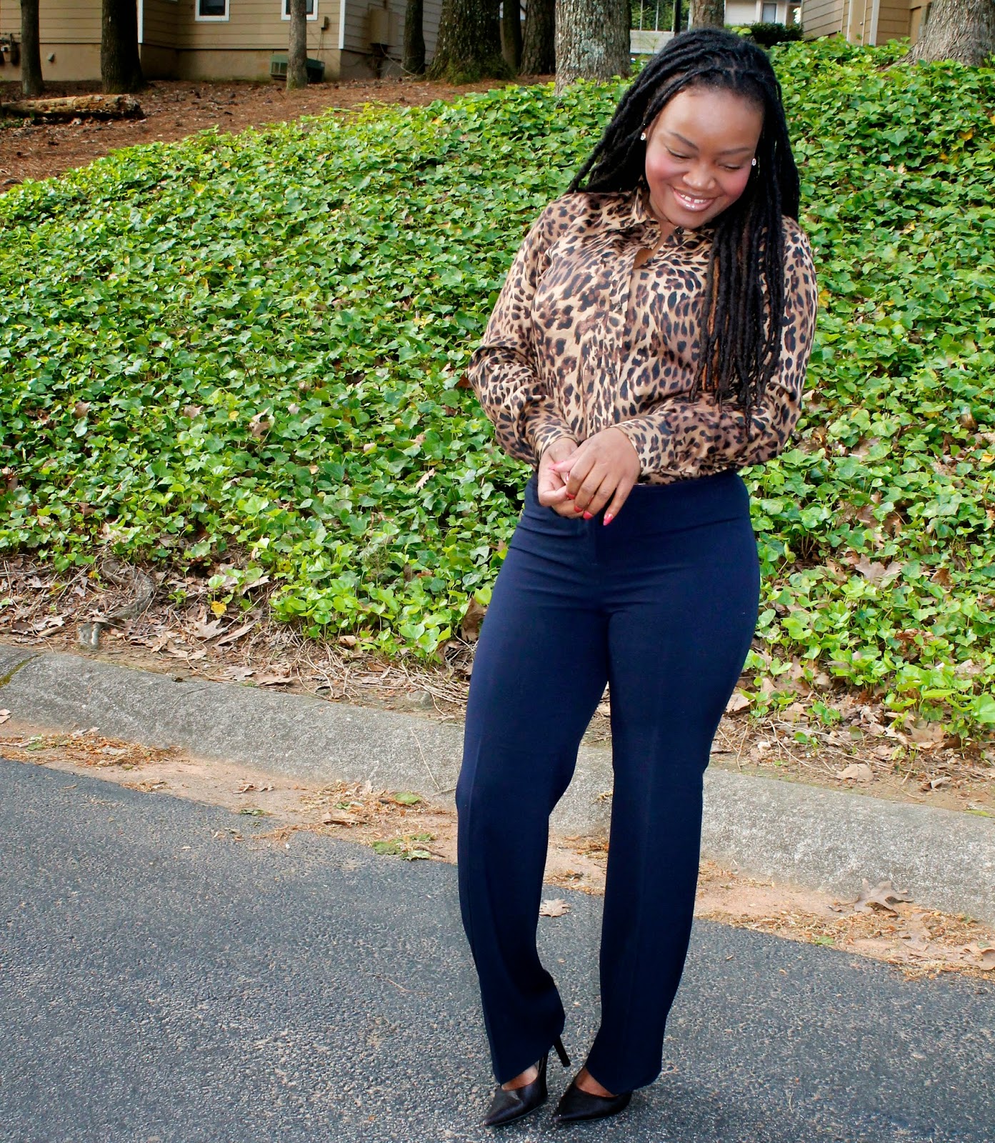 OOTD: Office Leopard - Priiincesss