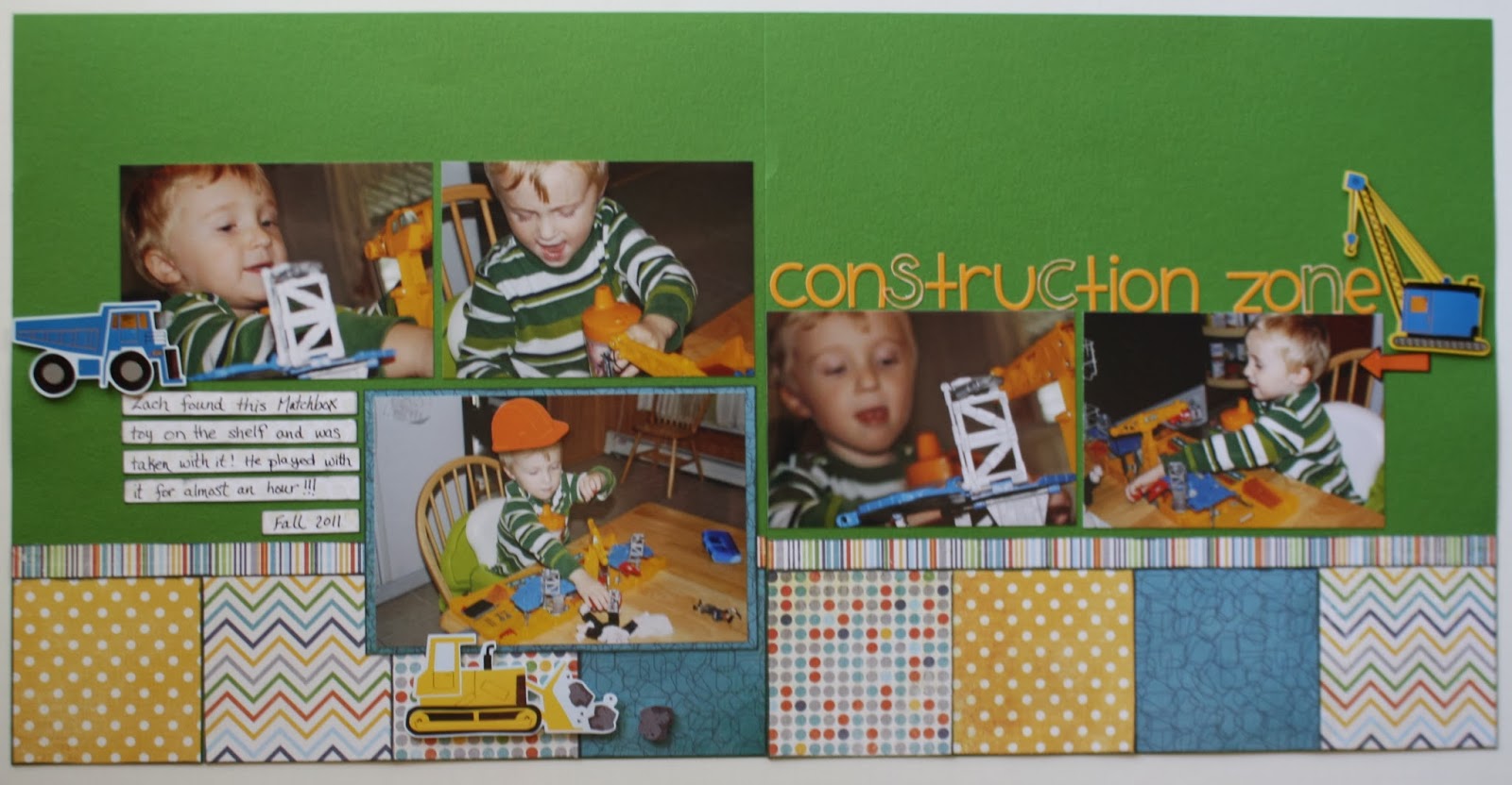 Scrapping My Blessings : Construction Zone