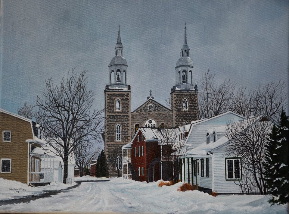 The Eco - Senior: Paintings of rural Quebec by George Vine