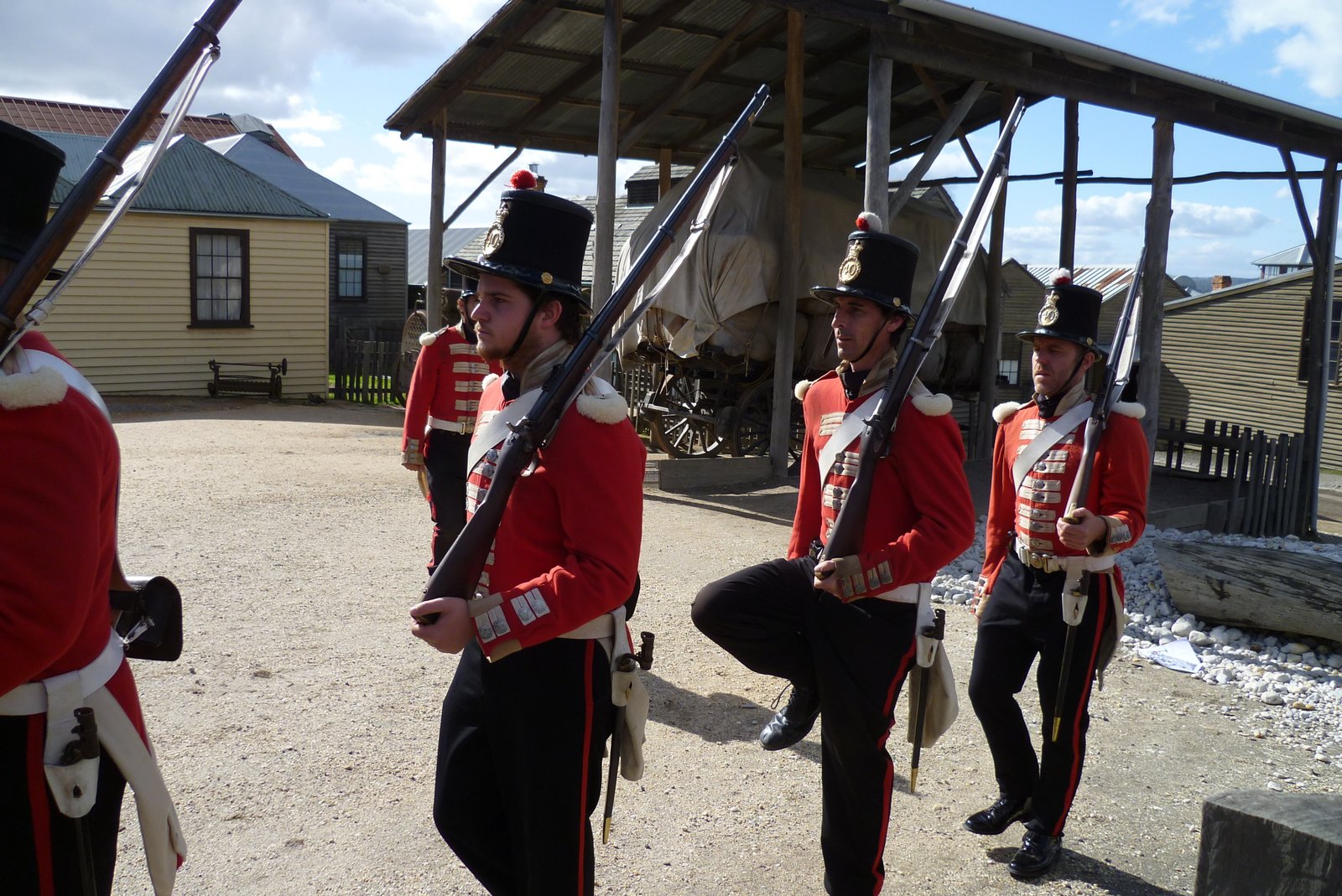 Witchwae on the Move: Red Coats on Parade @ Sovereign Hill