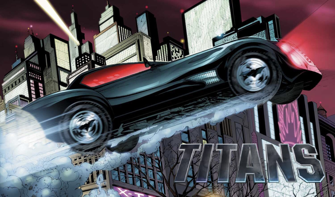 The Dork Review: Rob's Room: Titans' Batmobile Concept Artwork by John ...