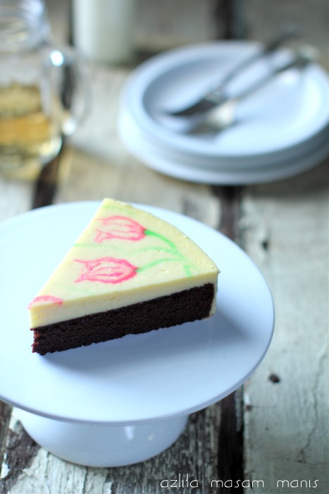 KEK CHOCOLATE CHEESE COMEL - masam manis