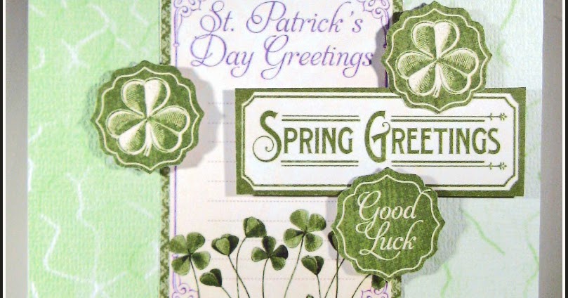 Short on Ideas: Spring Brilliance St. Patrick's Day Greetings