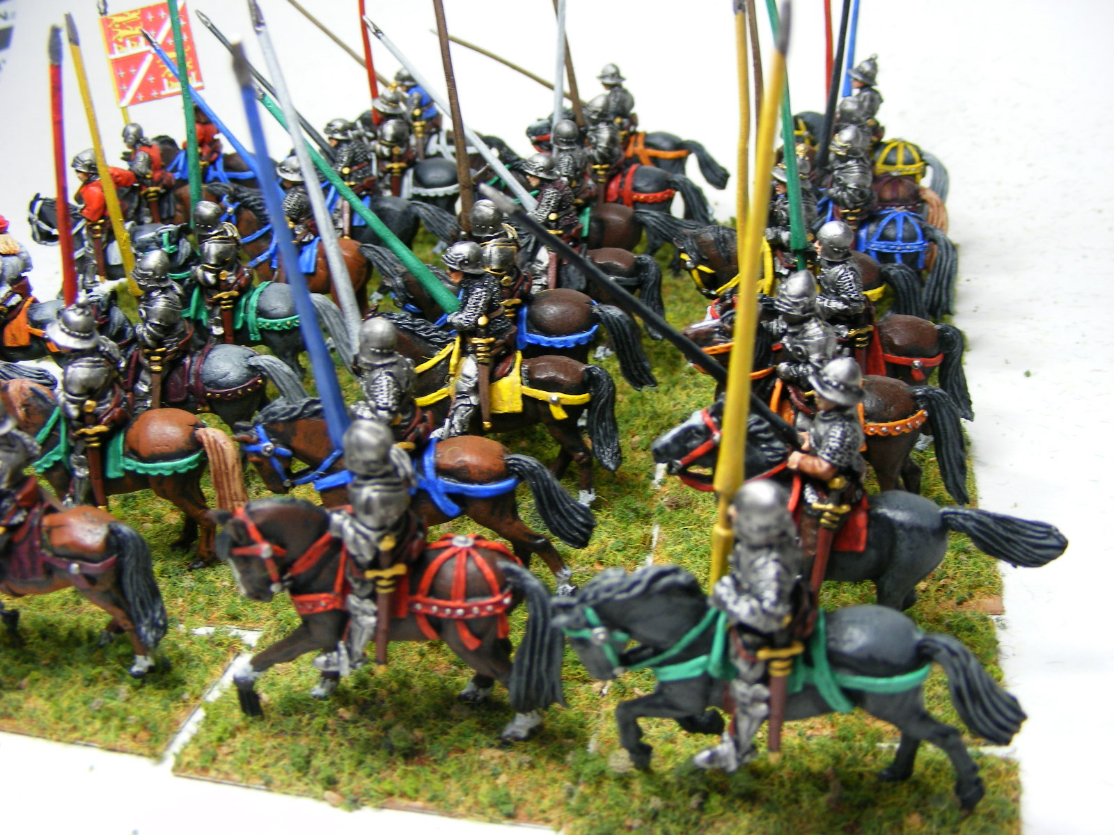 Evil Bob's Miniature Painting: 28mm Perry Wars of the Roses Commission