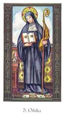 COISAS DE SANTOS: 13 de dezembro - Santa Otília