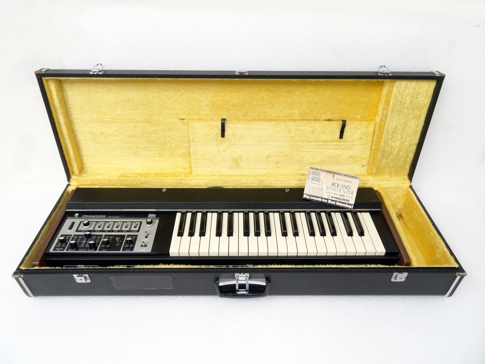 MATRIXSYNTH: Roland SH-2000 Vintage Analog Synthesizer SN 403493 w ...