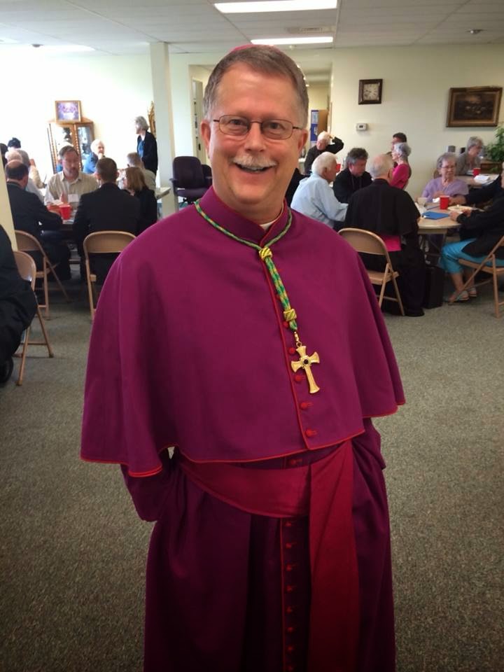 (Above: A very nice picture of Bishop Strawn taken on Thursday, the ...