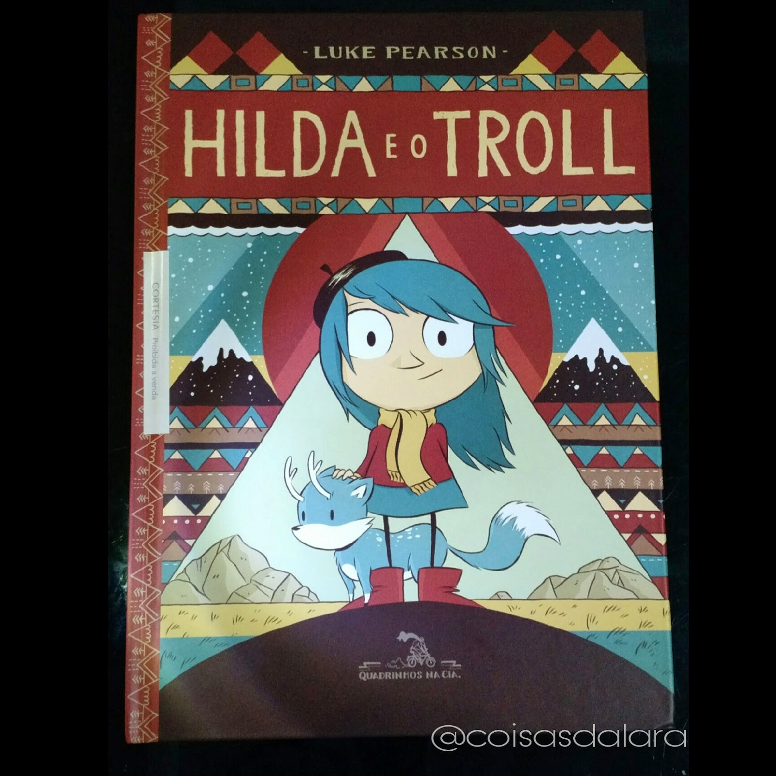 COISAS DA LARA: Resenha Hilda e o Troll