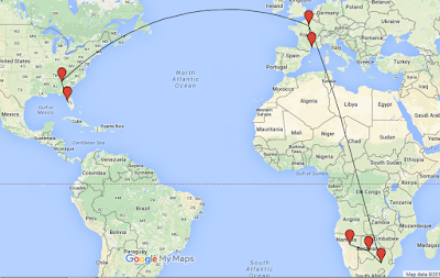 2015 TO AFRICA AGAIN VIA FRANCE