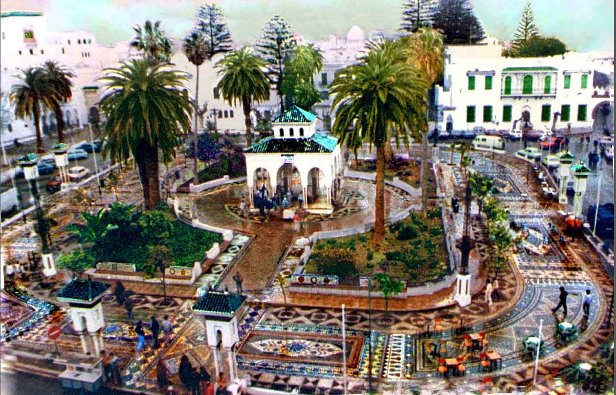 La plaza Feddan en Tetuan