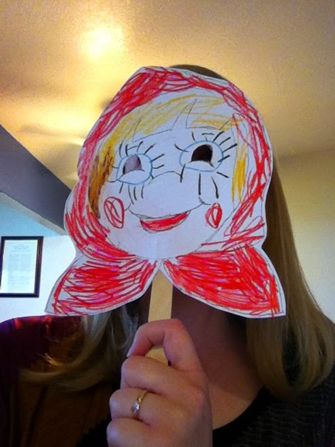 Crafts for Kids' Minds: Little Red Riding Hood Printable Mask