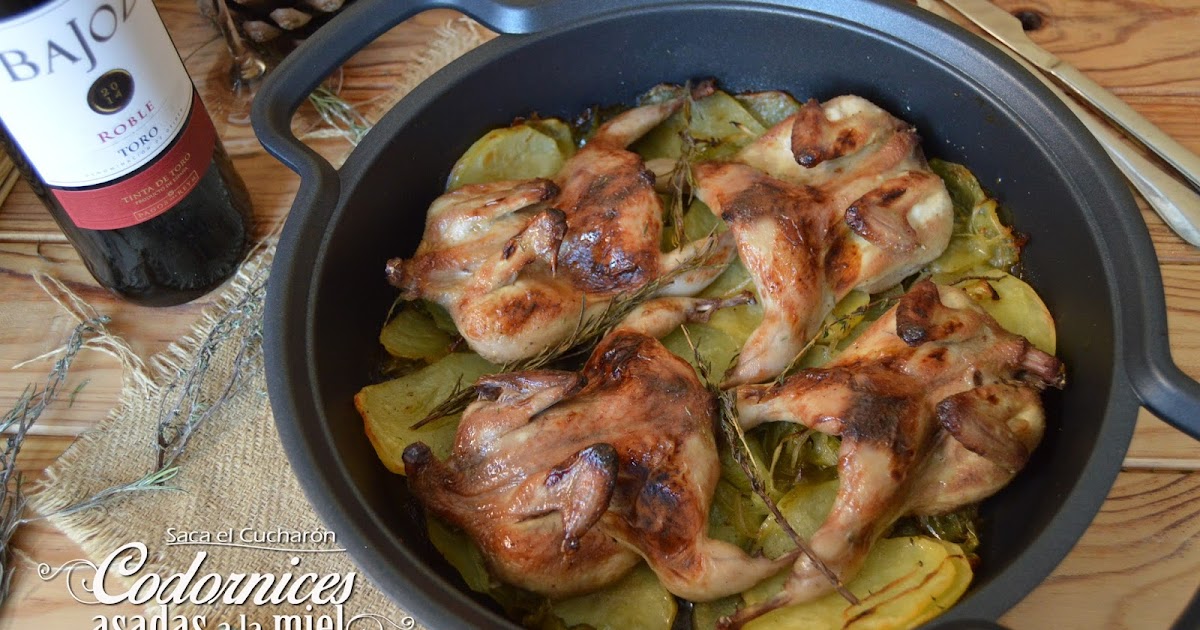 CODORNICES ASADAS A LA MIEL