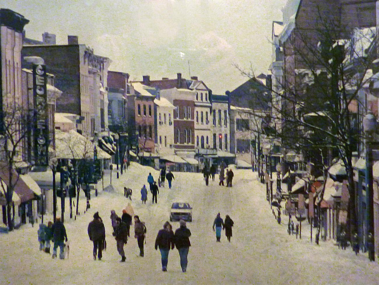 Living the life in Saint-Aignan: Memories of Washington DC snowstorms