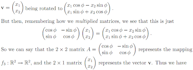 Linear Algebra: #6 Linear Mappings and Matrices | Physics Reference