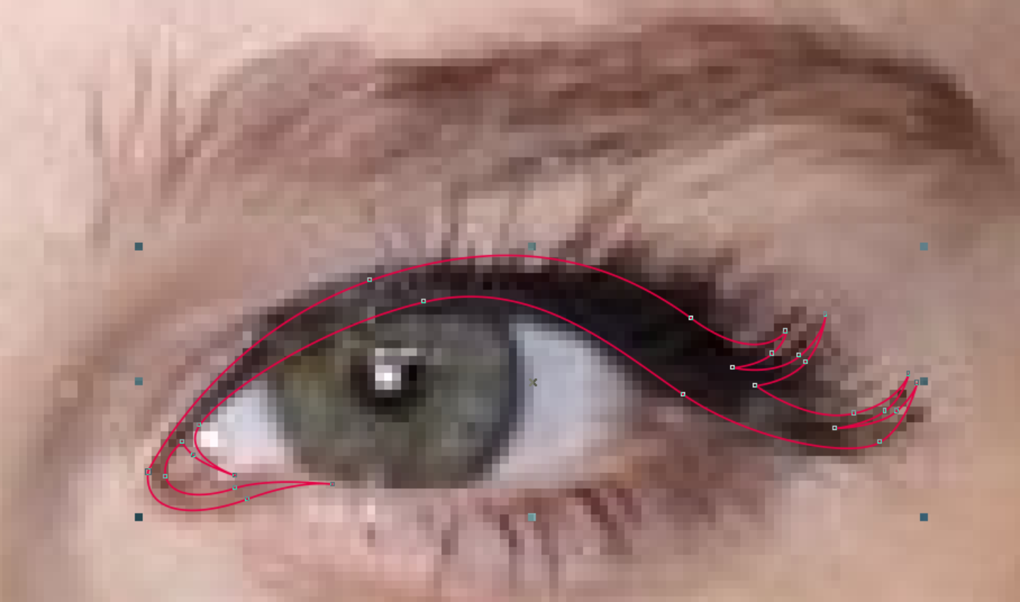 Tutorial Membuat Vector Mata (Eye) - Obiy Shinichi