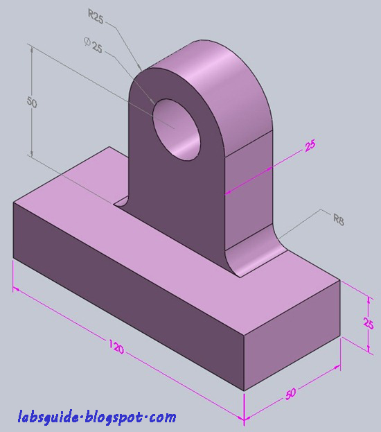 SolidWorks Practice parts ~ Ourengineeringlabs