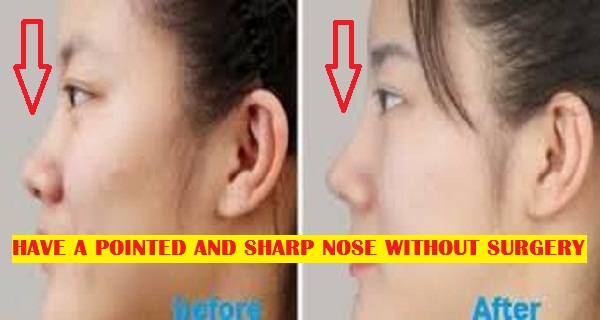 How To Make Your Nose Sharp And Pointed Without Surgery – MUST TRY ...