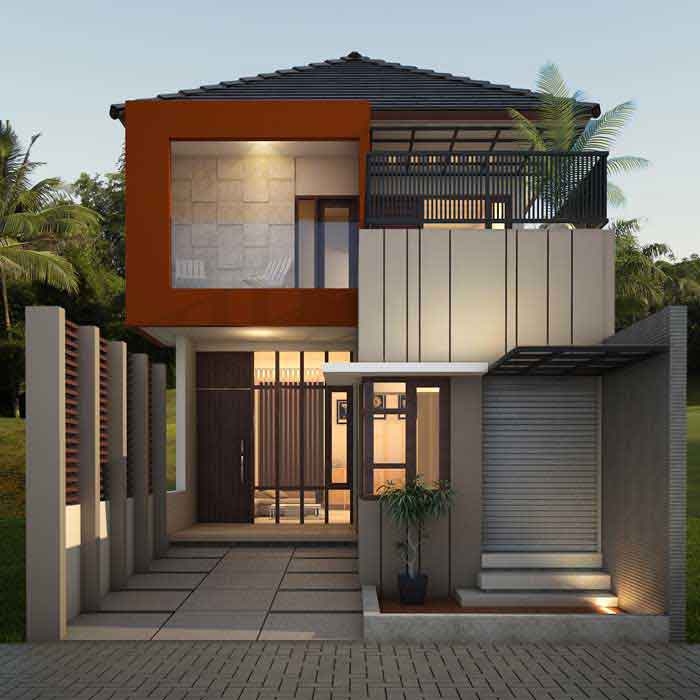 55 Desain Terbaik Rumah Minimalis 2 Lantai - Rumahku Unik 55 Desain Terbaik Rumah Minimalis 2 Lantai - Rumahku Unik