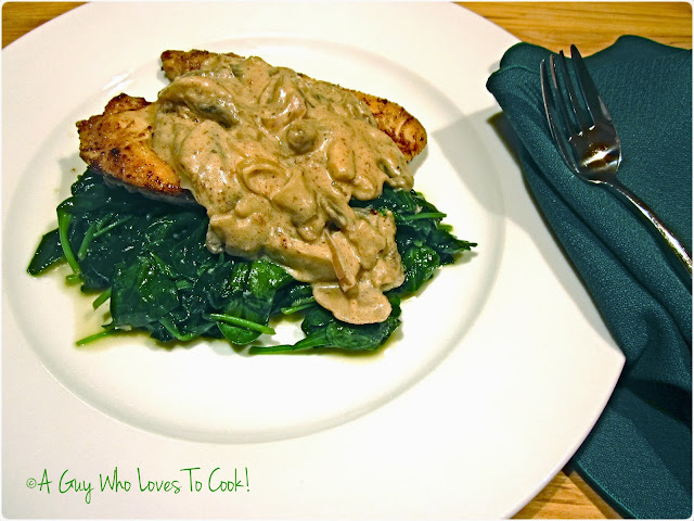 A Guy Who Loves to Cook!: Chicken Cutlets with Mushroom Sauce and ...