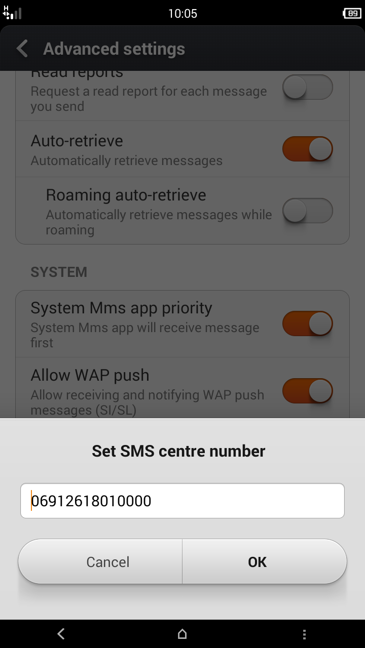 Fix SMSC Update Failed | sharing is believing Fix SMSC Update Failed | sharing is believing