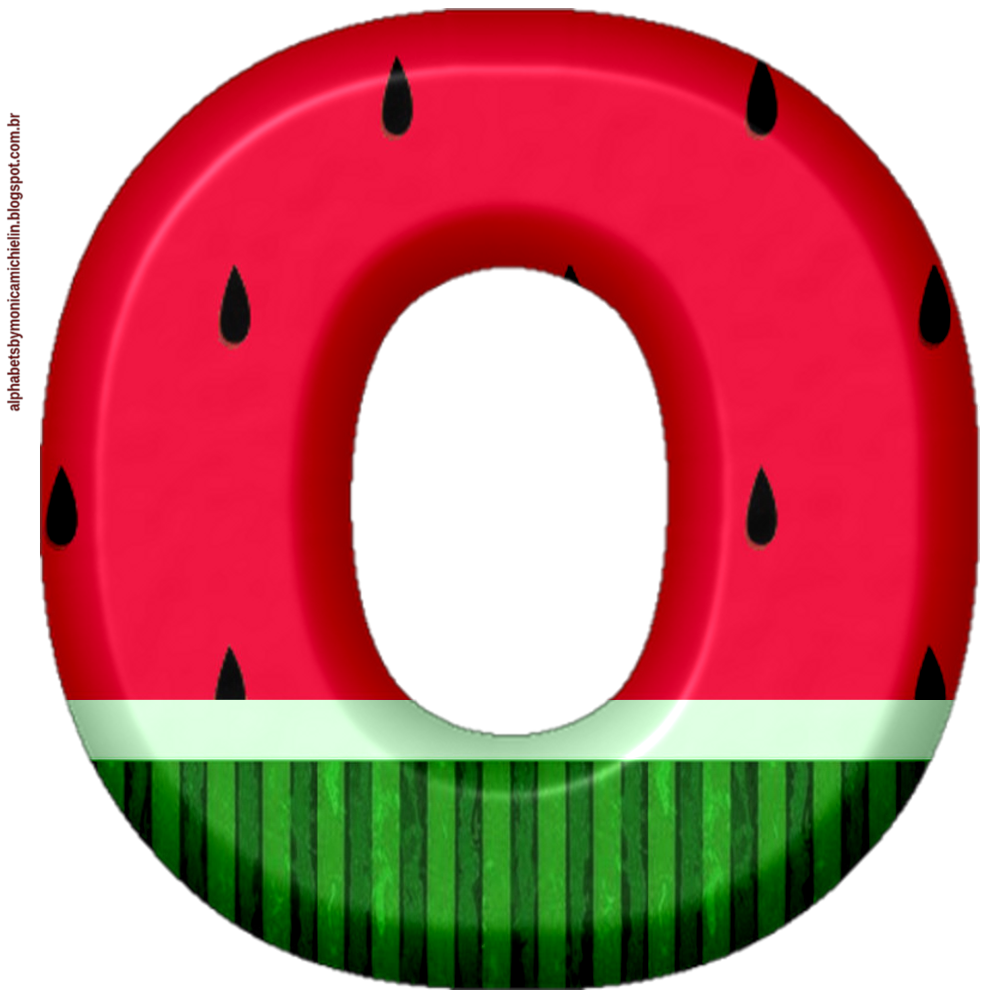 M. Michielin Alphabets: WATERMELON ALPHABET E BENEFITS, ALFABETO DE ...
