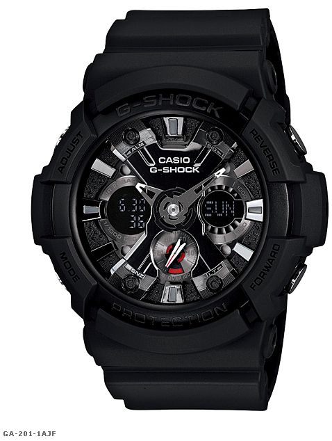 Zona Casio: Nuevas versiones GA-200 y GA-201 de la familia G-Shock para ...