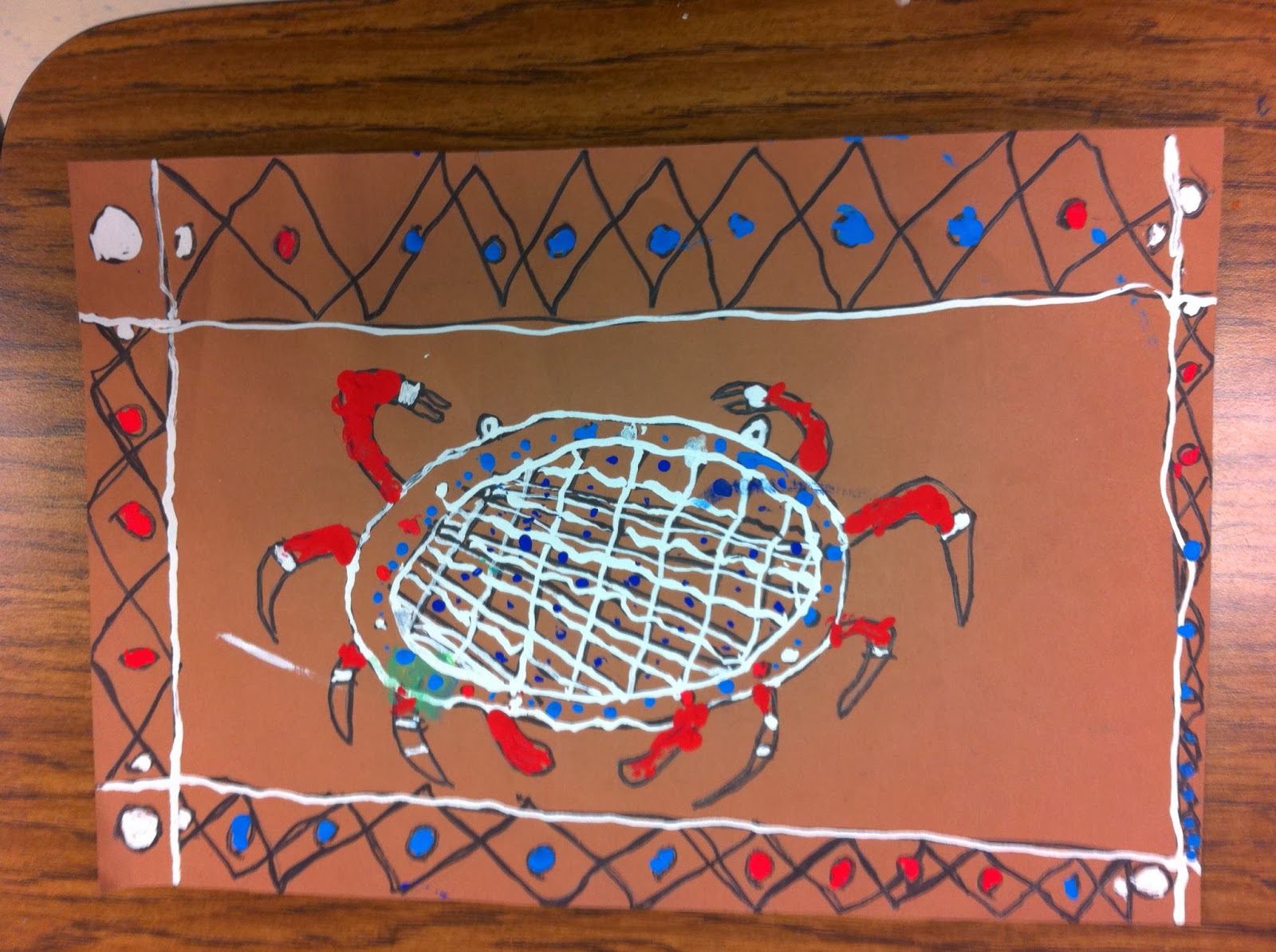 Drip, Drip, Splatter Splash: Aboriginal Paintings and White Out Pens