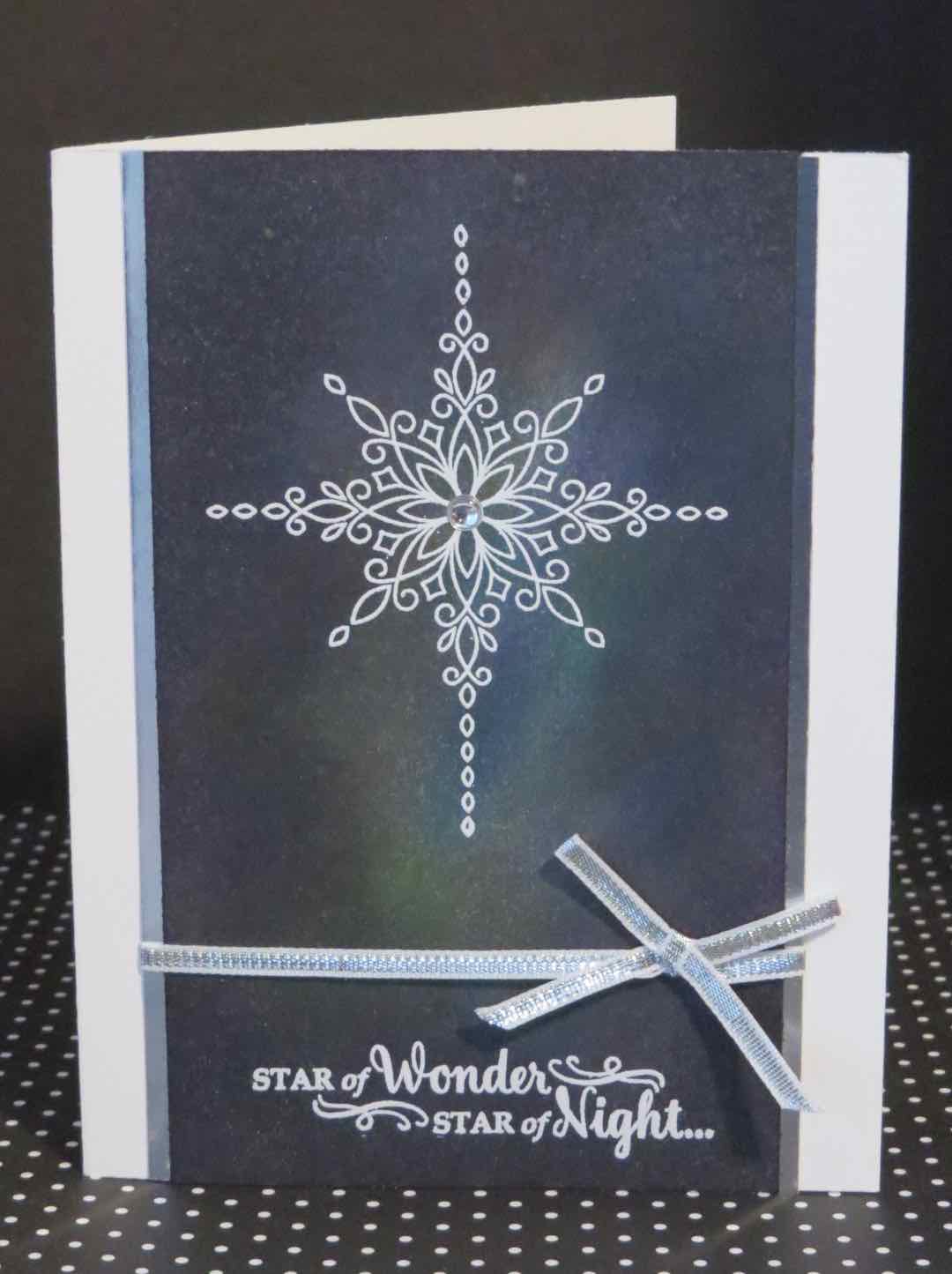 Stampin'Up Star of Light Card! - Karina Chin, Stampin' Up! Demonstrator