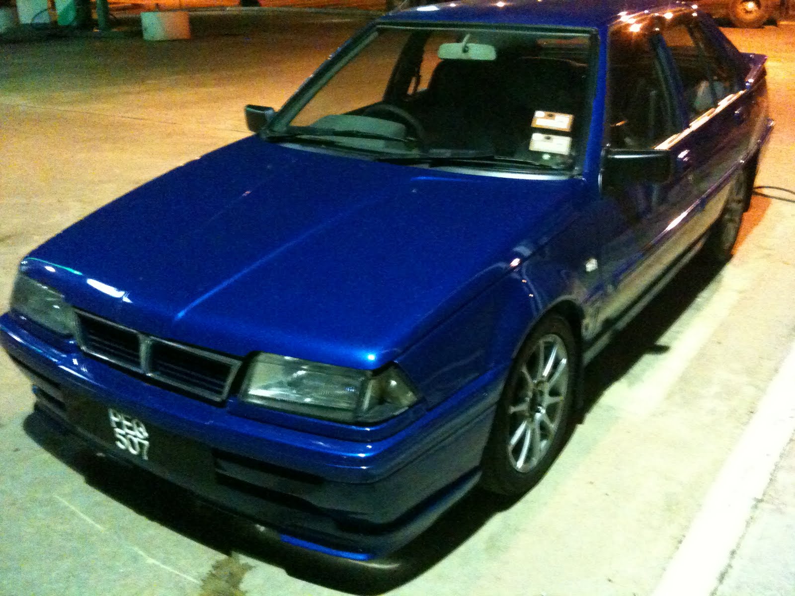 KERAMAT PERMAI AUTO PAINT: PROTON ISWARA METALLIC BLUE