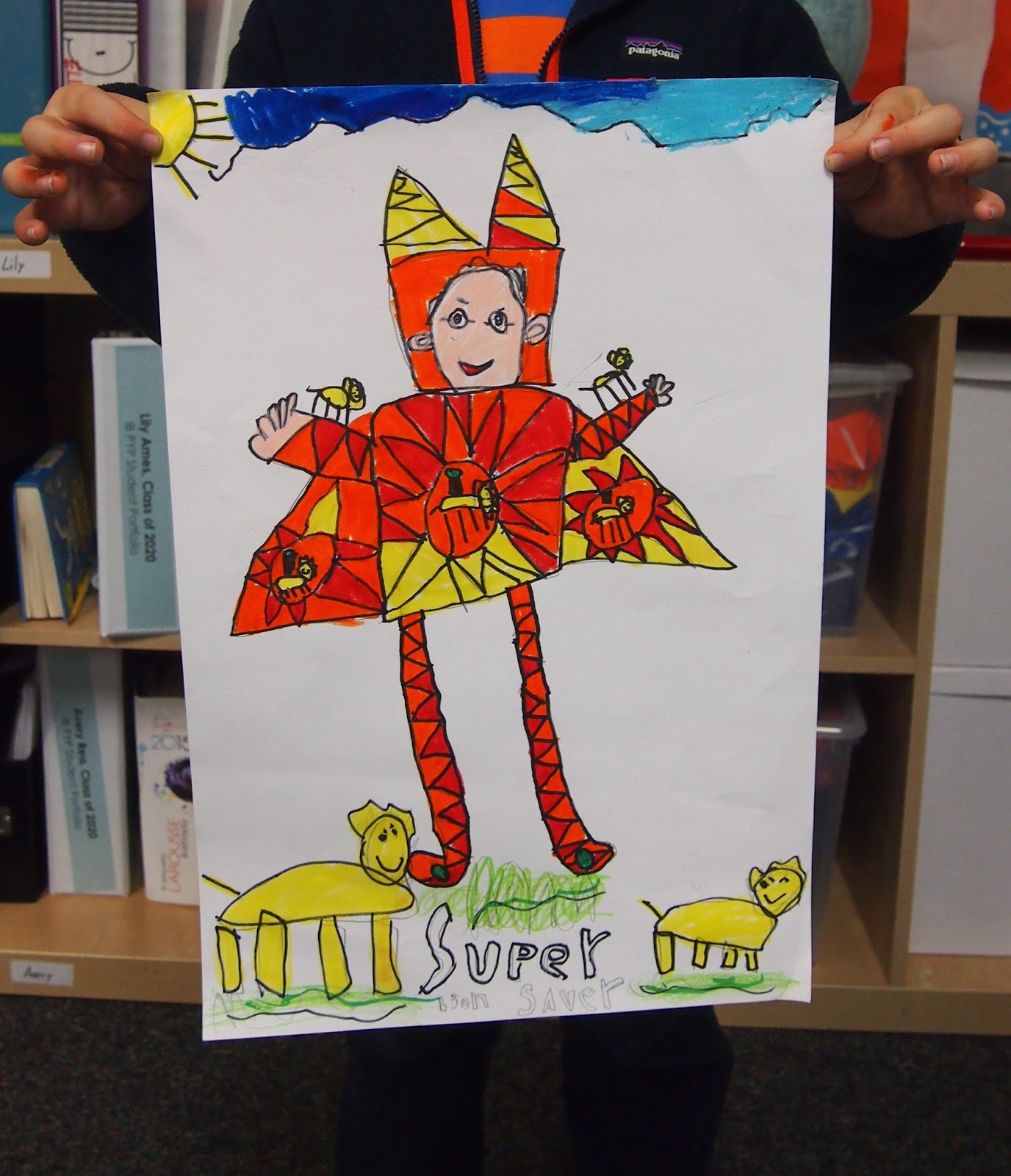 julie jansen + mind move make : Superhero Self-Portraits