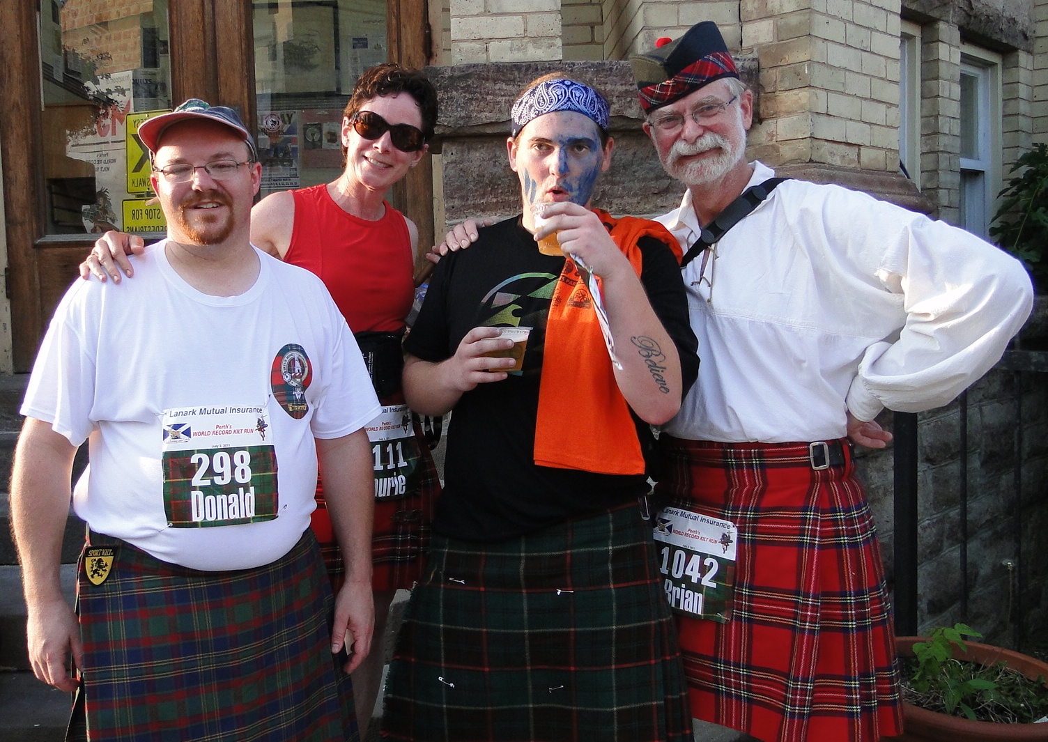 MidLife And Beyond: The Three Stages of the Kilt Run