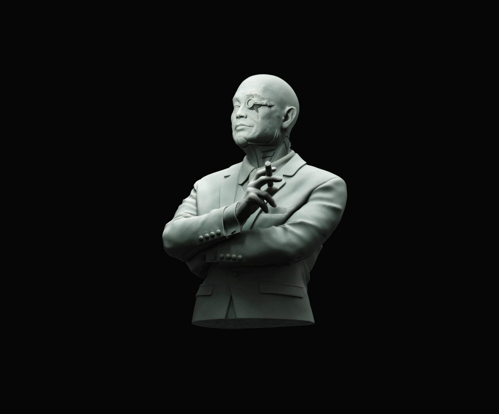 Ouroboros Miniatures: CP Yakuza - Kumicho preview