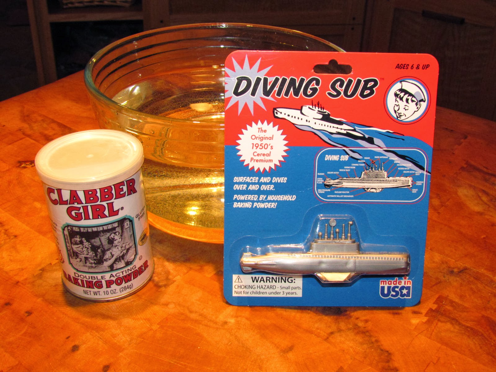 The Big Heat: We All Live in a Four-Inch Long Baking Powder Powered ...