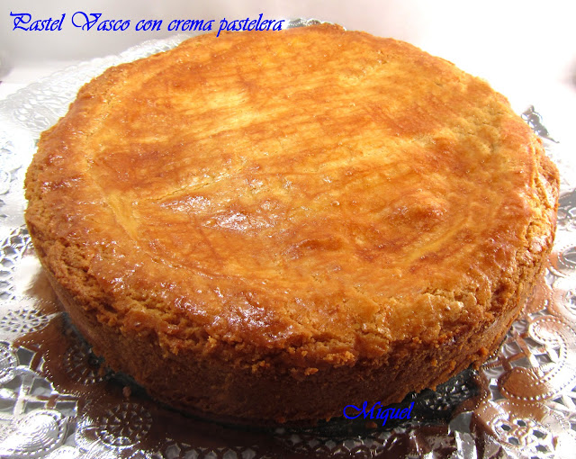 DASTATZEN....: PASTEL VASCO O GÂTEAU BASQUE