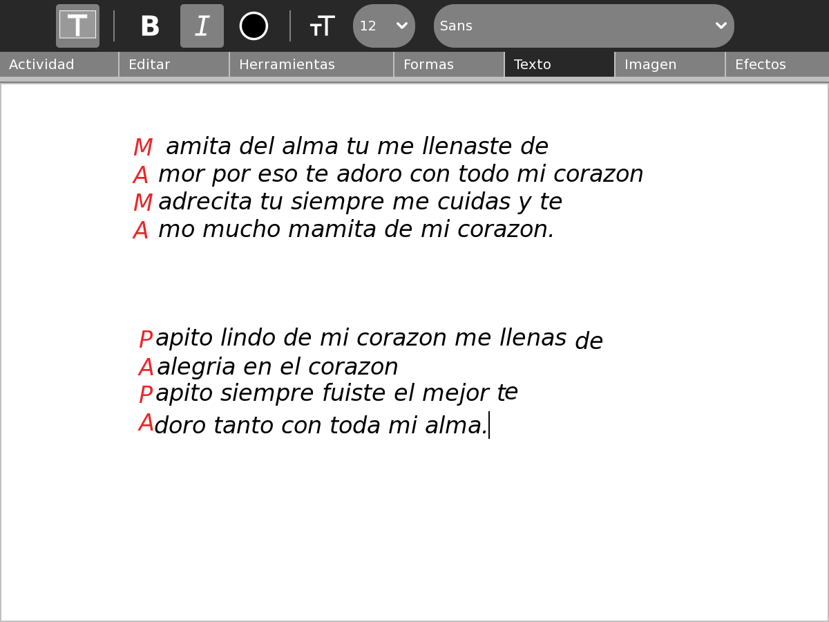 Prof. María Stela Chaparro: El acrostico