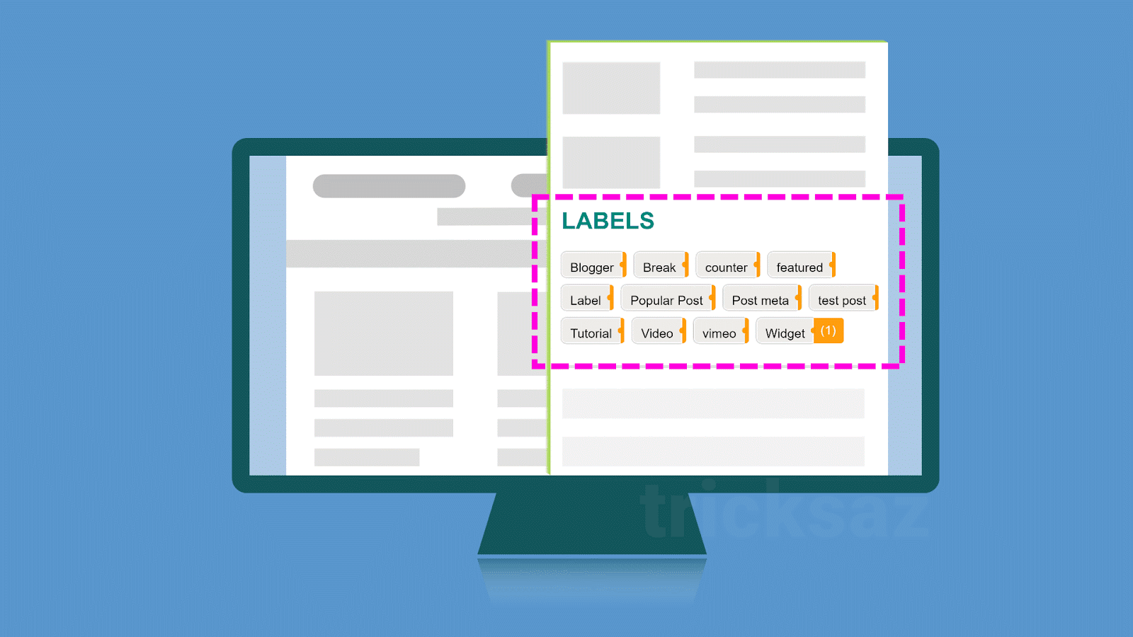 How to style Label Widget with counter - Tricks AZ