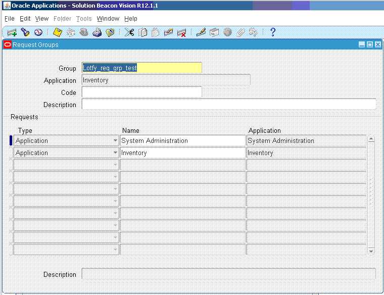 Oracle ERP: كيفيه عمل MENU
