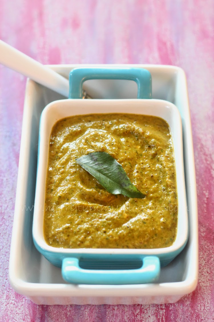 Merry Tummy: South Indian Capsicum Chutney