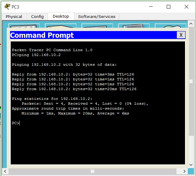 Konfigurasi Static Routing