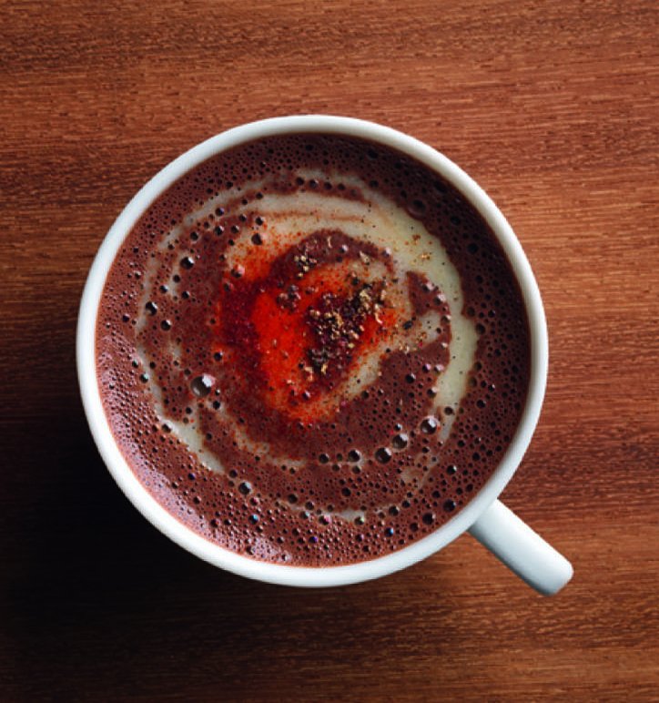 Vivement Noël: Recette du Chocolat chaud banane-piment de Jean-Paul Hévin