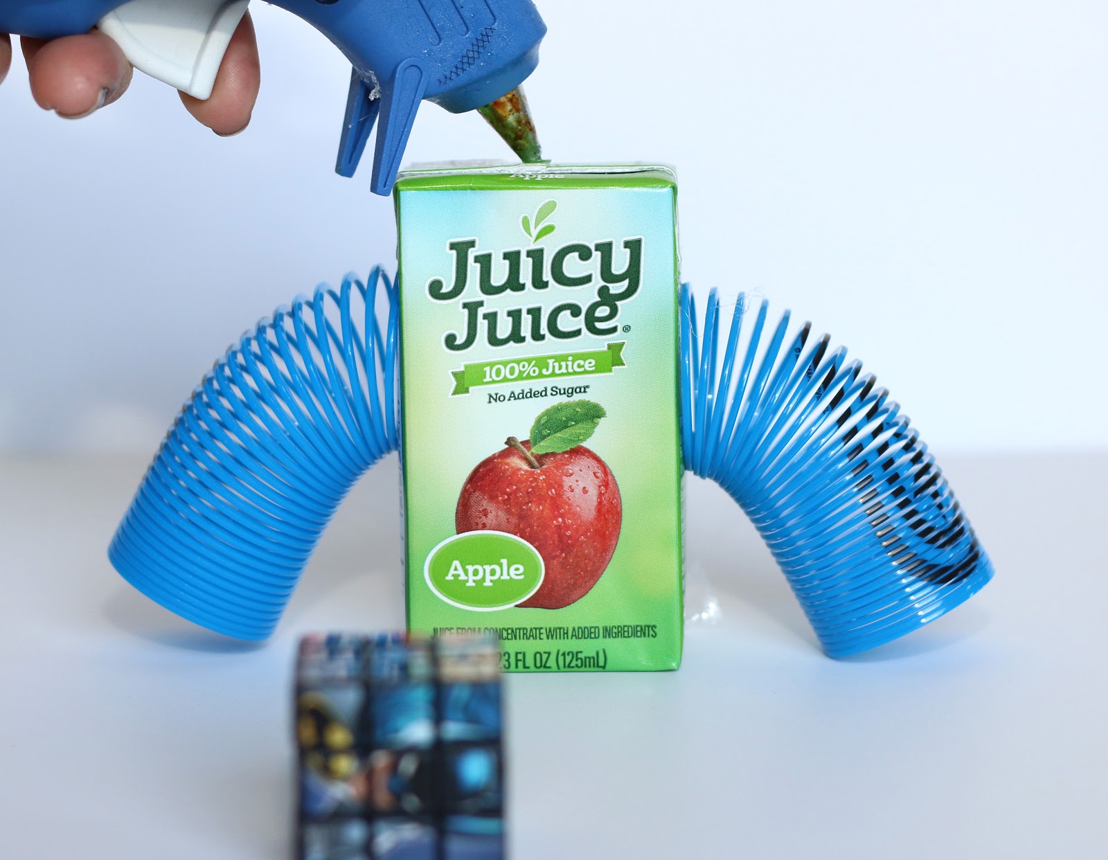 Juice Box Valentine's Day Robot