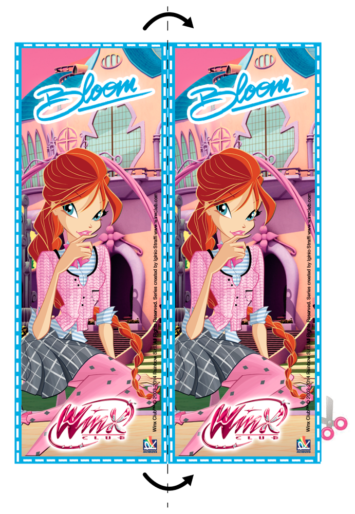 Marcapaginas Bloom Fairy School ~ My Winx Club-Pretty!*.
