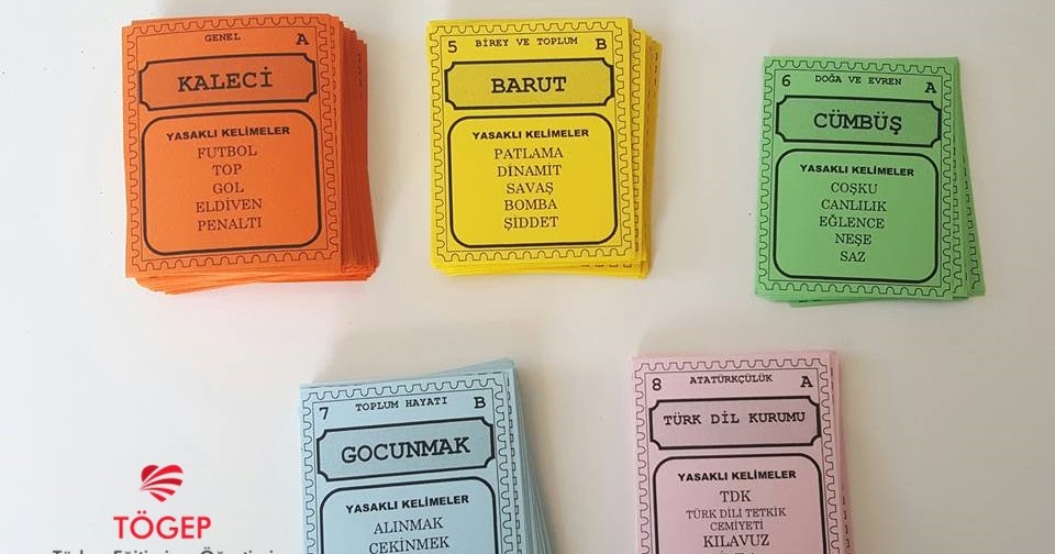 Volkan Ertuğrul / Türkçe Öğretmeni: Tabu Kartları