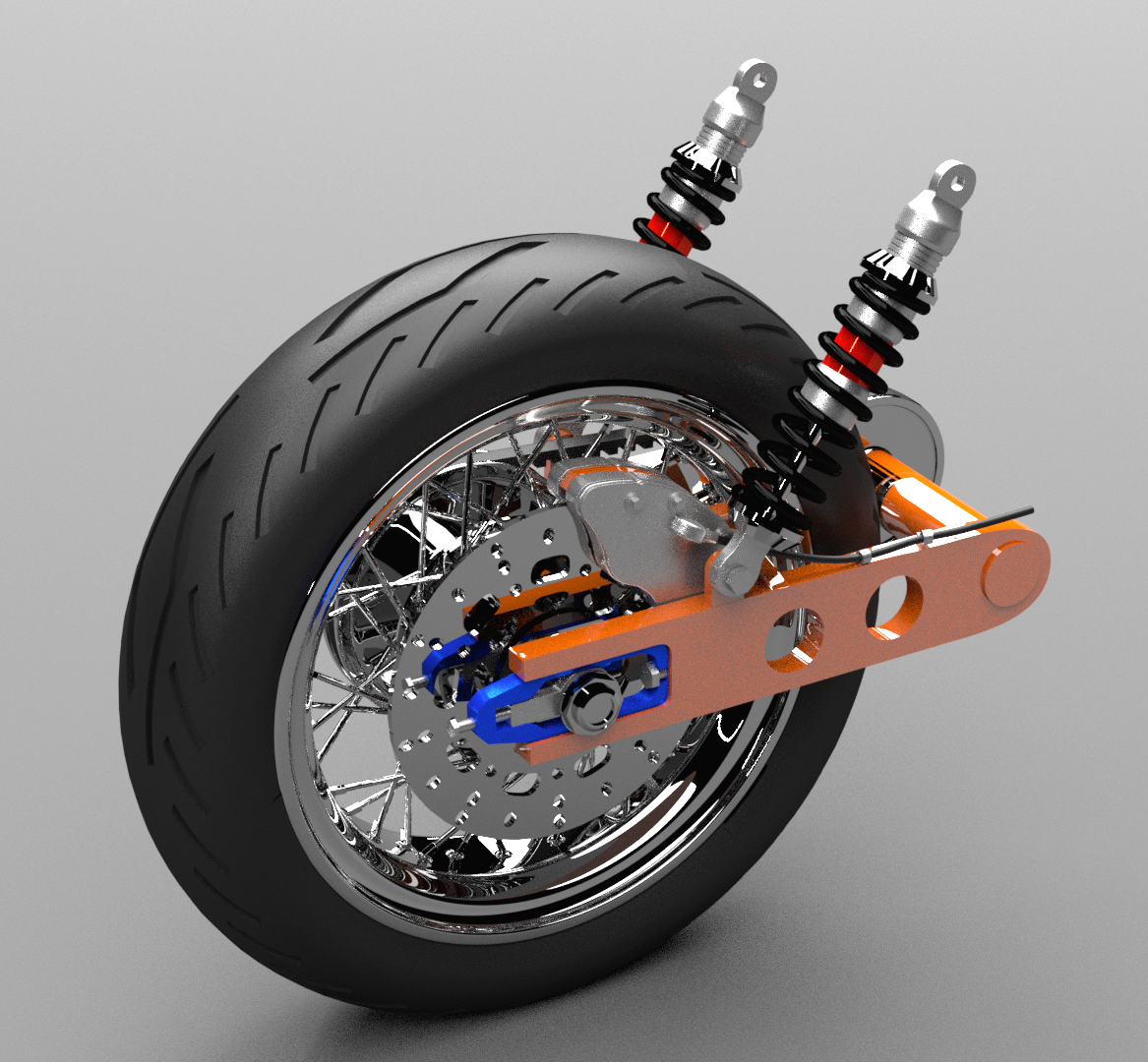 The Tinkers Workshop: Blender Motorcycle Concept Project....Part One
